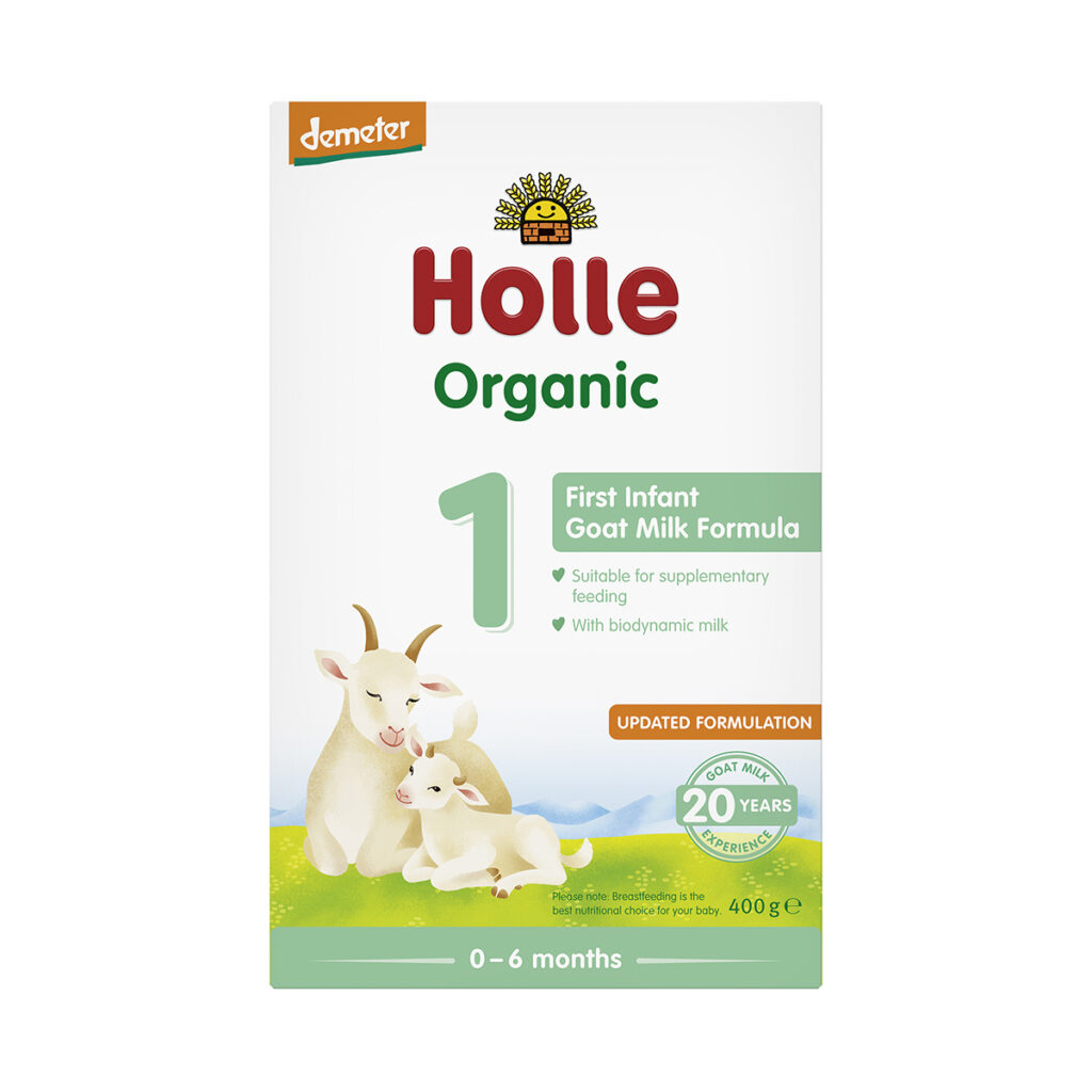 Holle Organic Infant Goat Milk Formula 1 (400g) – Holle Baby Food